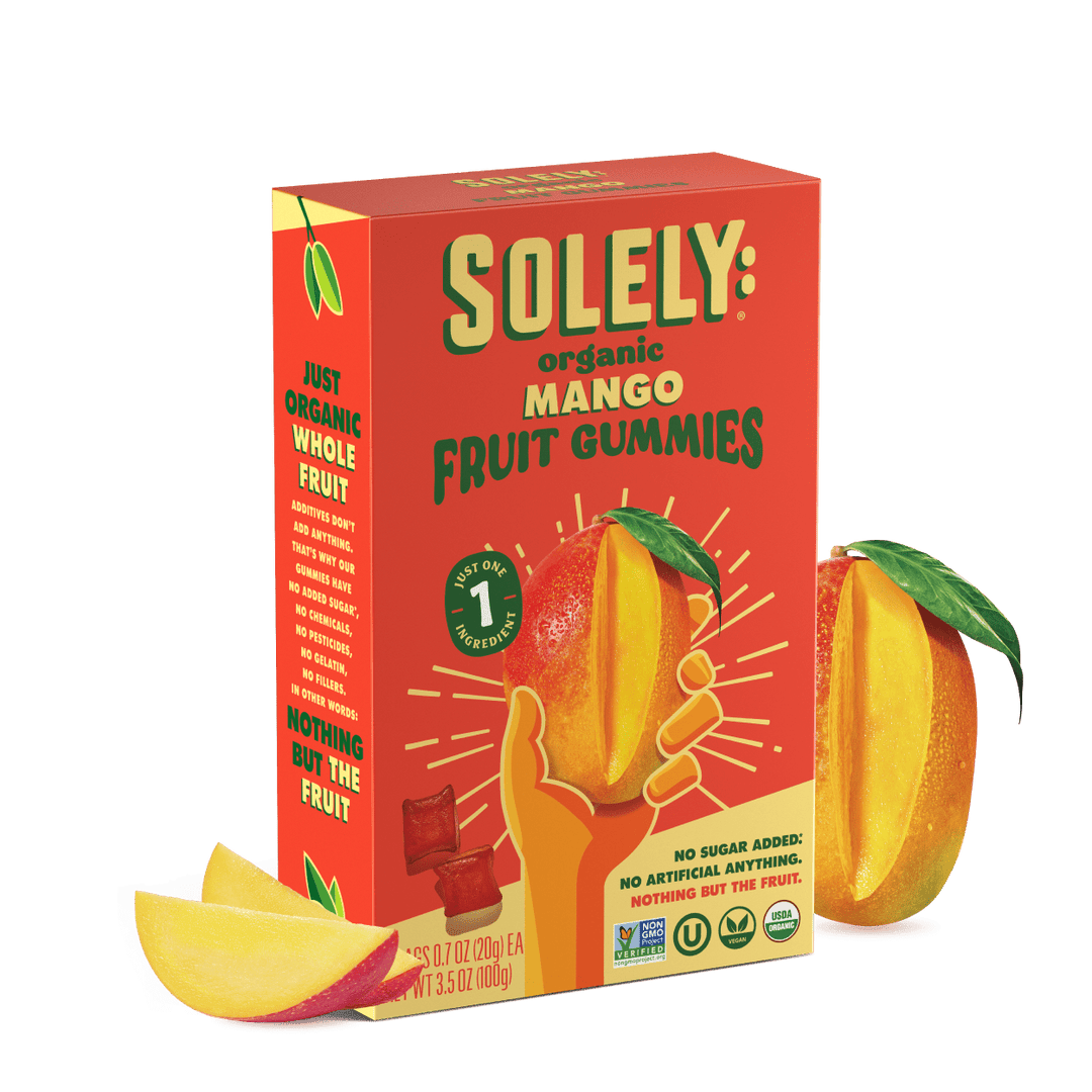 Organic Mango Whole Fruit Gummies – Solely