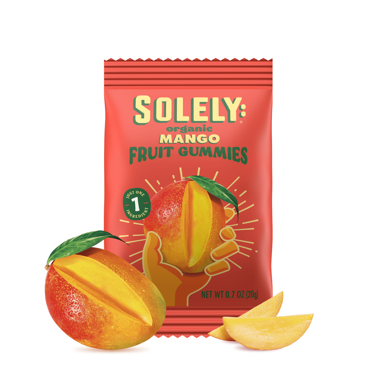 Organic Mango Whole Fruit Gummies – Solely